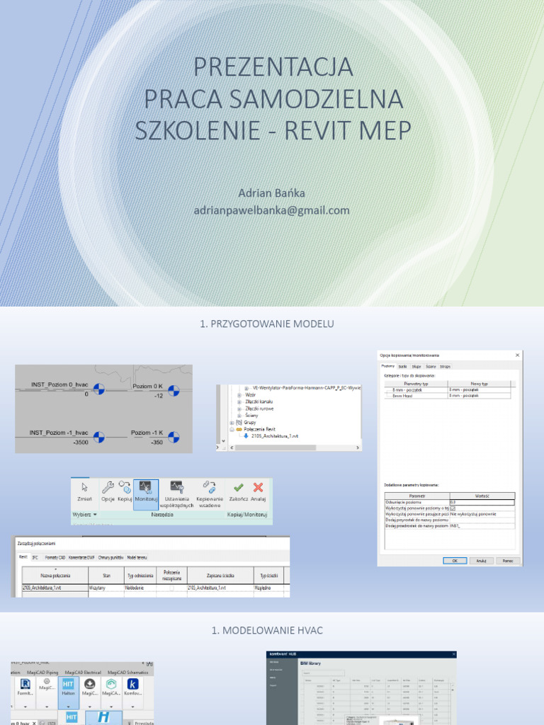 Adrian Bańka - Revit MEP - Basic and Advanced | PDF