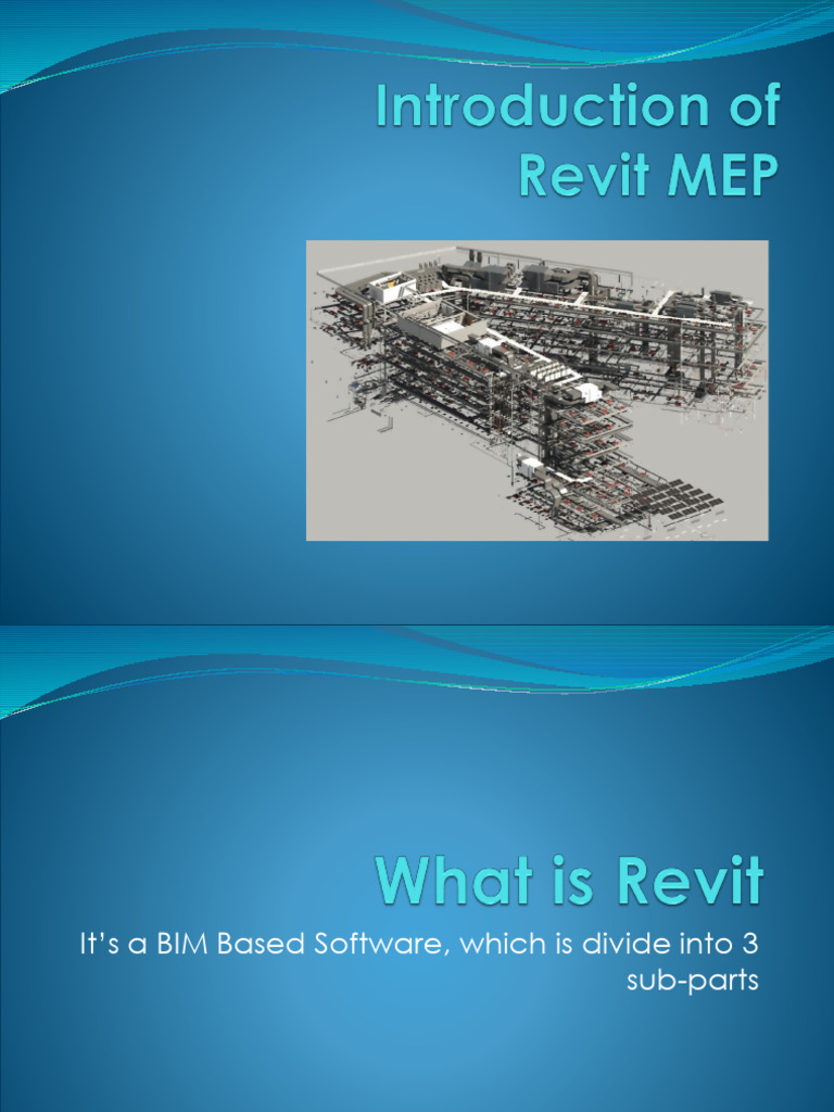 MY Introduction of Revit MEP 2.2 | PDF | Duct (Flow) | Autodesk Revit