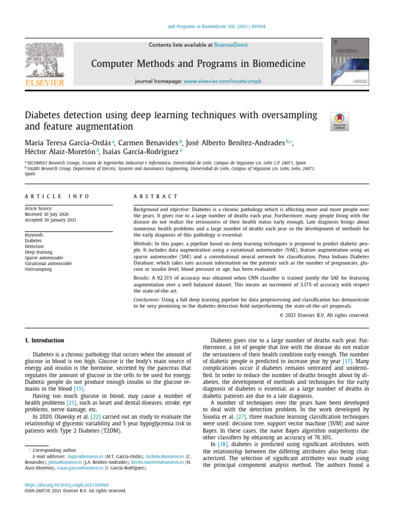 Diabetes Deep Learning Pdf Artificial Neural Network Deep Learning 4579