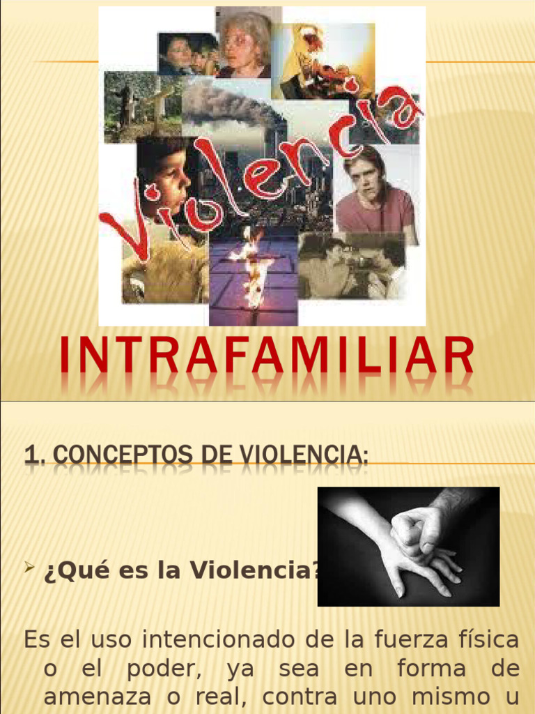 Expo Viol Intraf Georgina | PDF | Violencia | Agresión