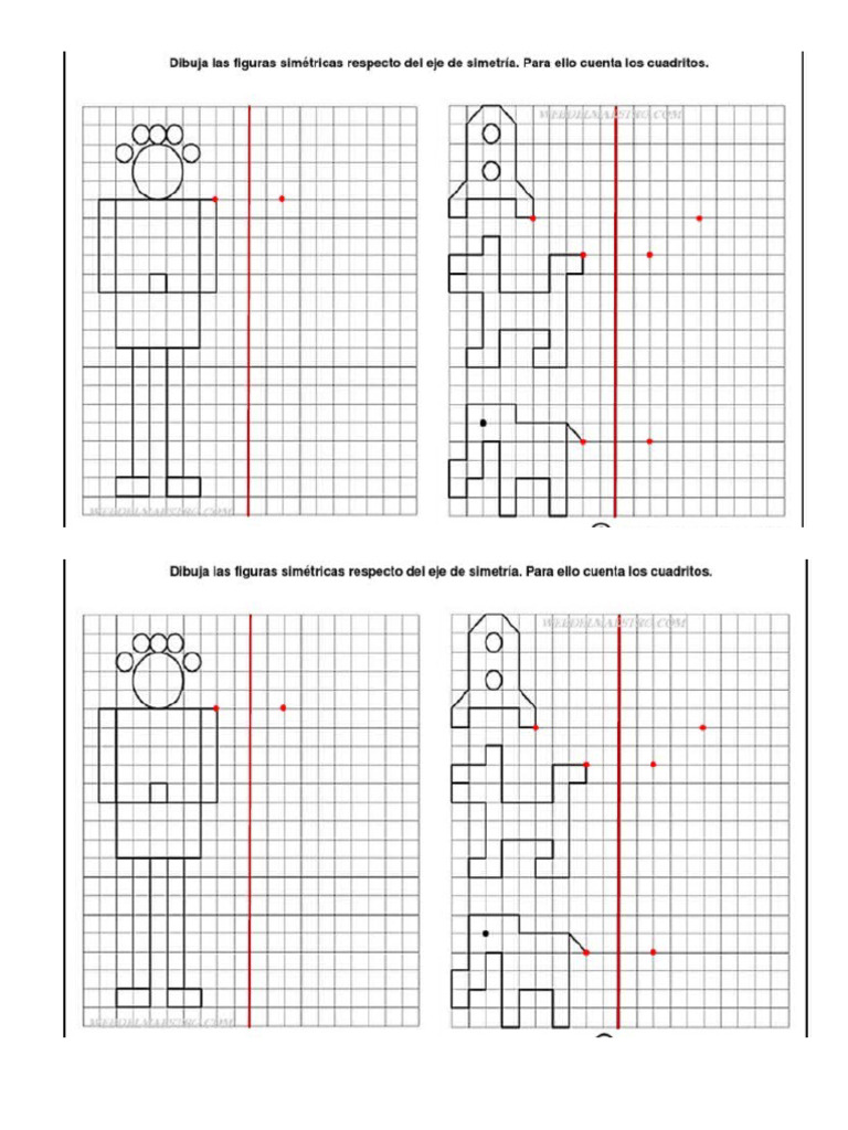 Ejercicio Eje de Simetria | PDF