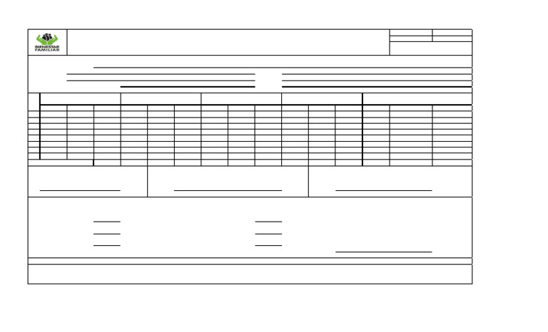f1.p8.Gth Formato Reporte Mensual Horas Extras v2 | PDF