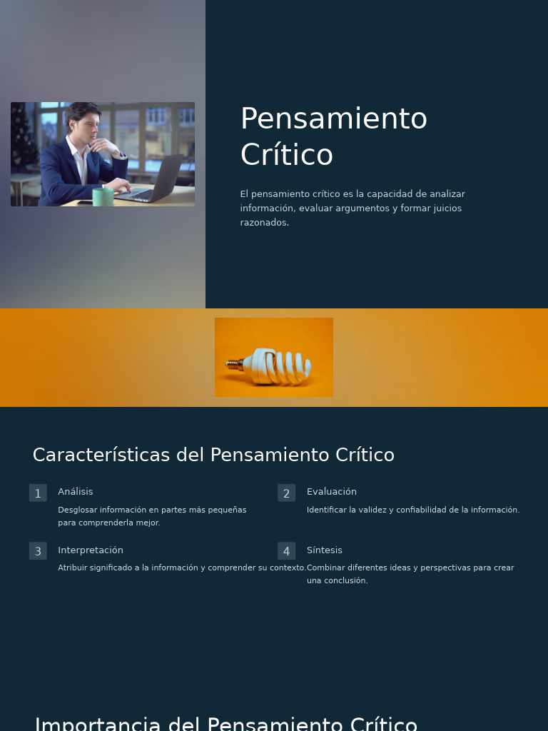 Pensamiento Critico | PDF | Pensamiento crítico | Pensamiento