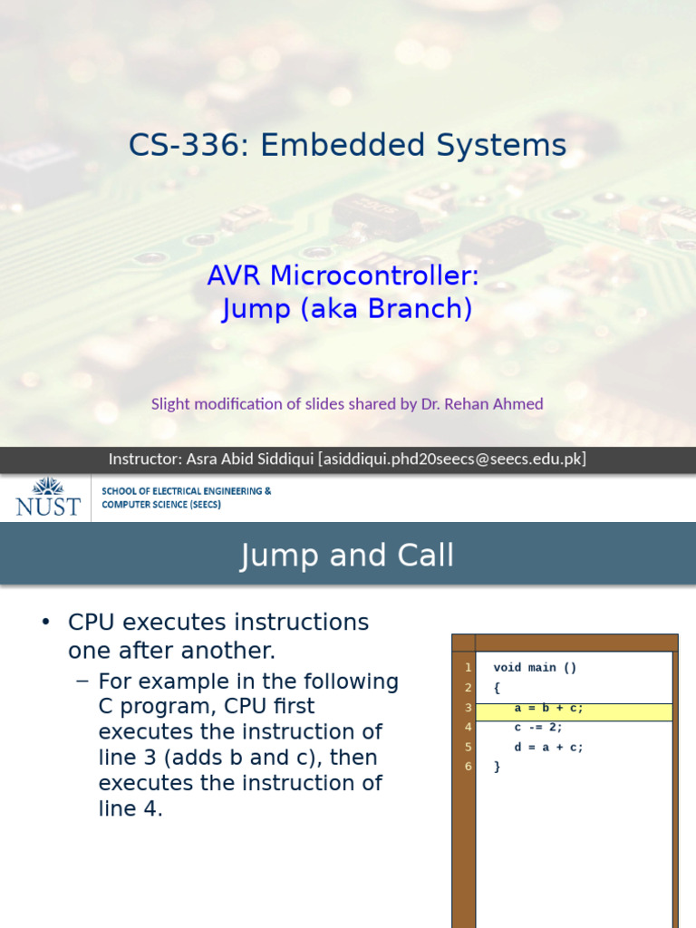 L08-Branch and Loop | PDF | Computer Architecture | Integrated Circuit