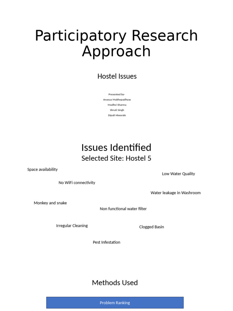 Participatory Research Approach | PDF