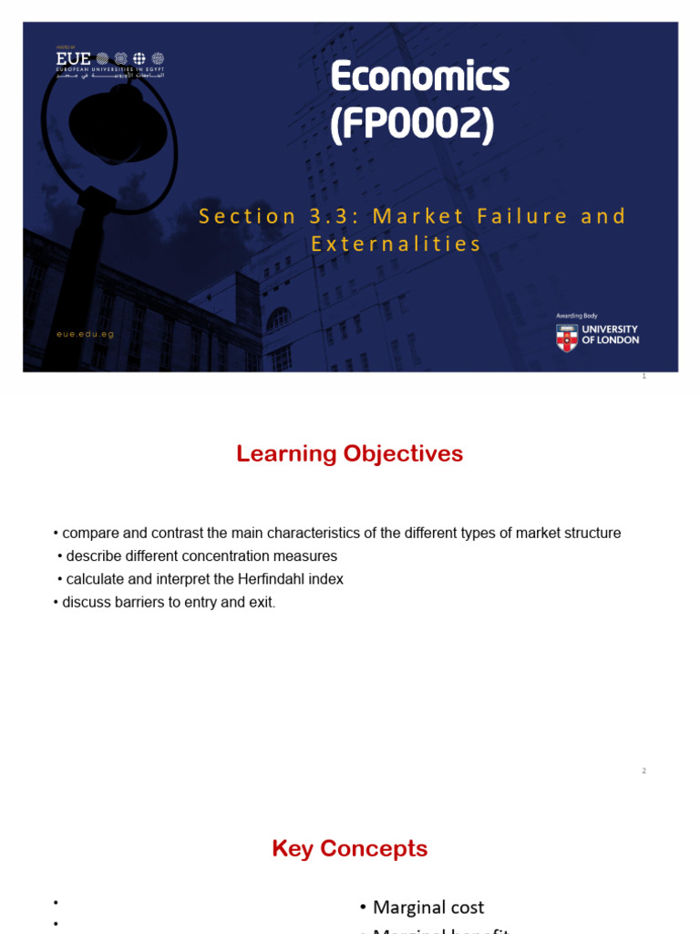 Market Failure and Externalities | PDF | Externality | Taxes