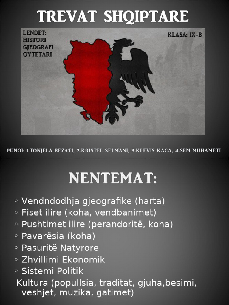 Trevat Shqiptare | PDF