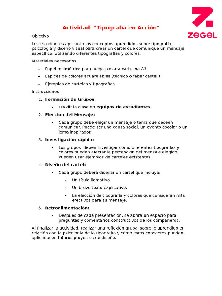 Actividad | PDF