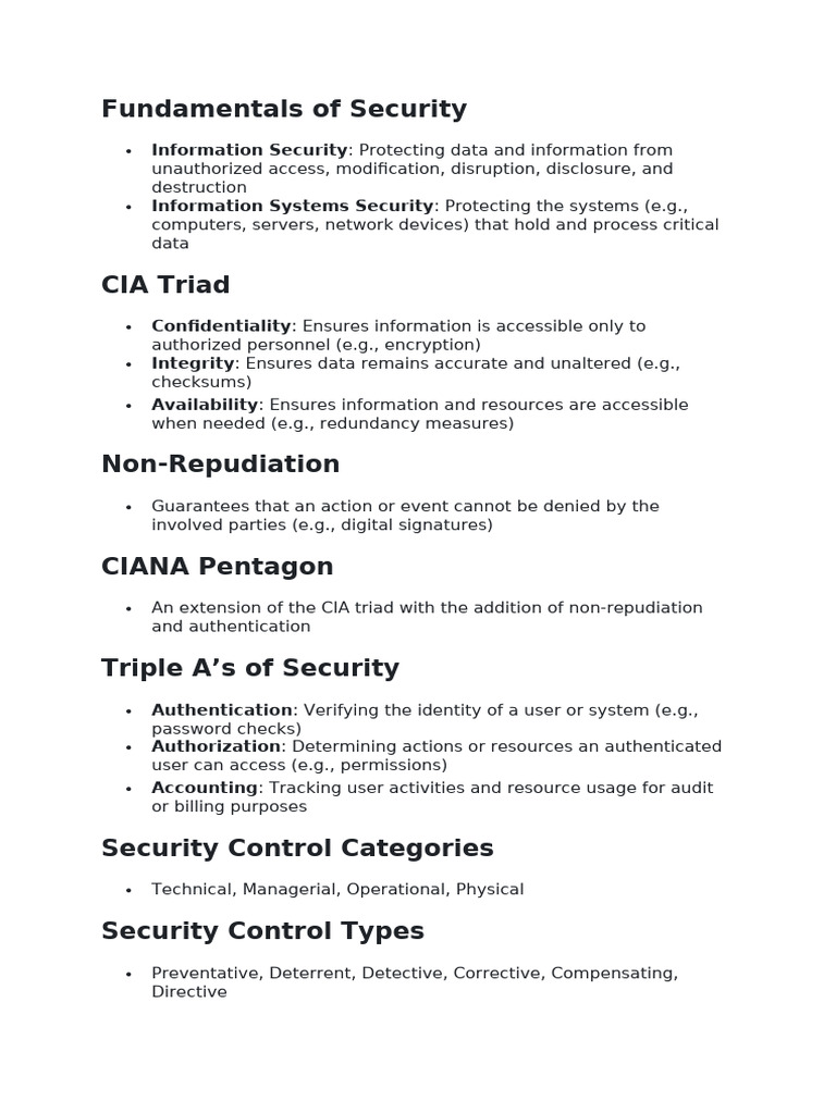 Fundamentals of Information Security | PDF | Information Security ...