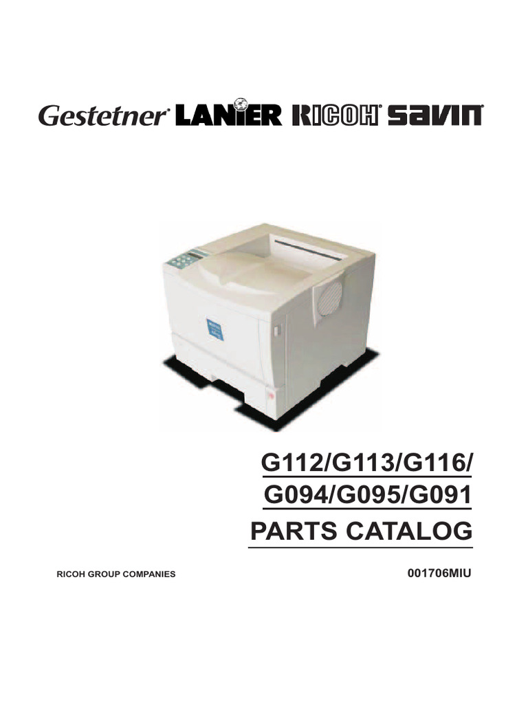 Parts Catalog S 410N-610N | PDF | Equipment | Manufactured Goods