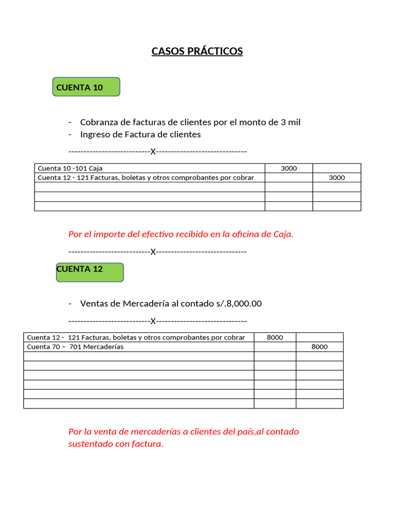 CASOS PRÁCTICOS INGA (7) | PDF