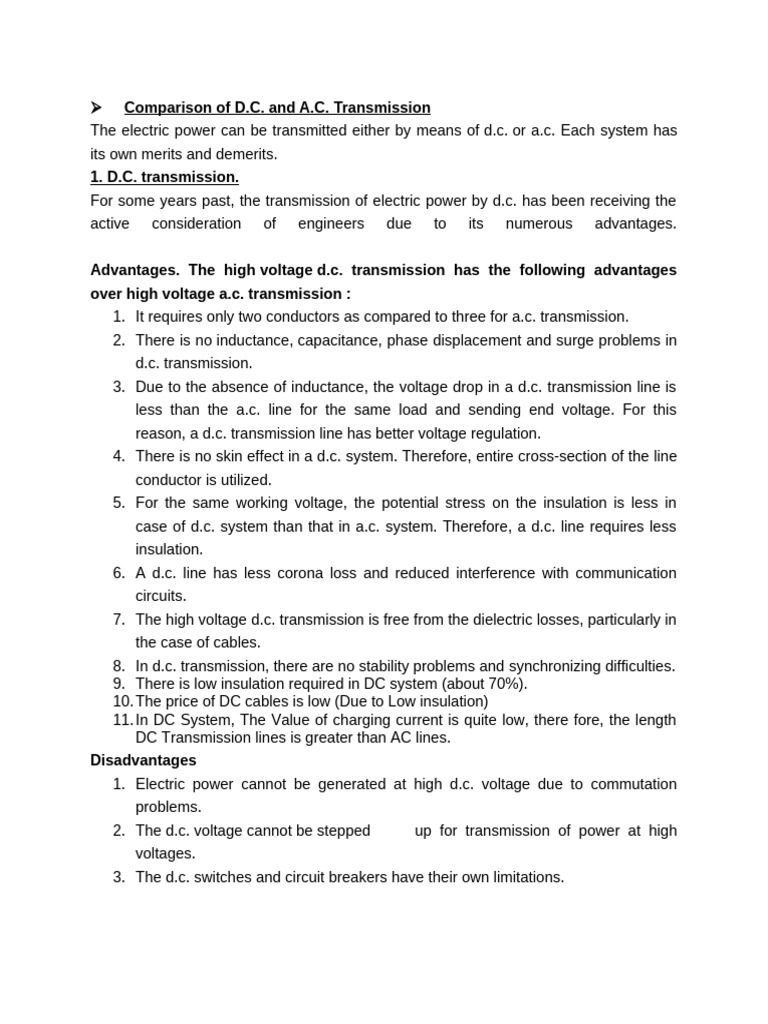 Technical Subjective Questions | PDF | Electric Power Transmission | Alternating Current