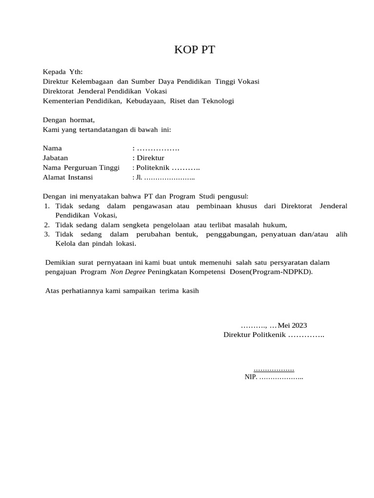 Lampiran Surat Sertikom | PDF | Komputer