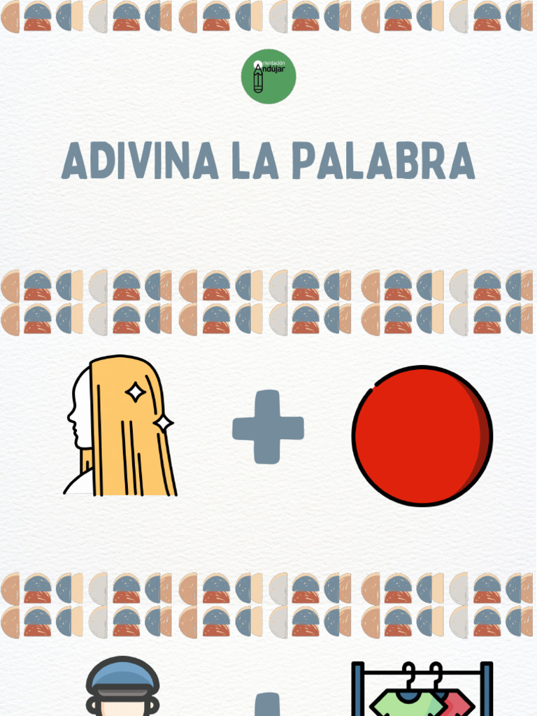 ¡Adivina La Palabra Compuesta A Traves de Imagenes Un Divertido Recurso ...