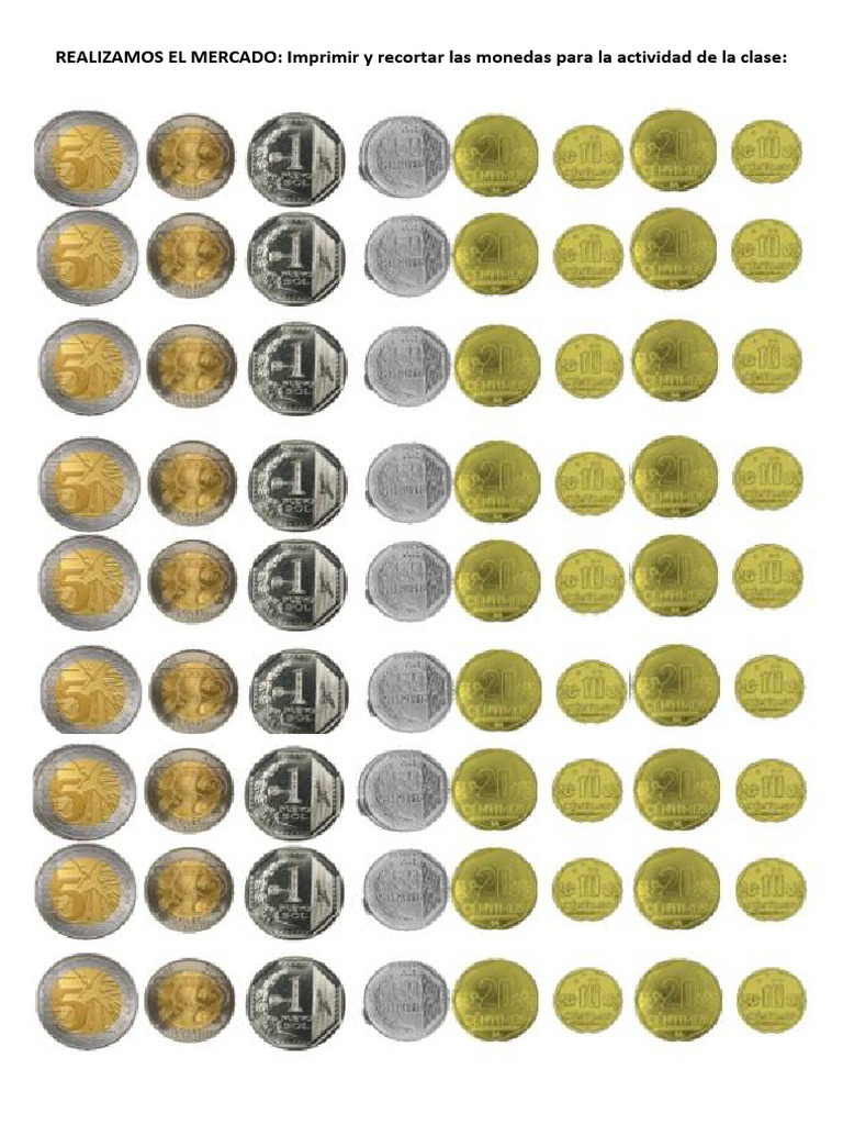 Monedas y Billetes | PDF