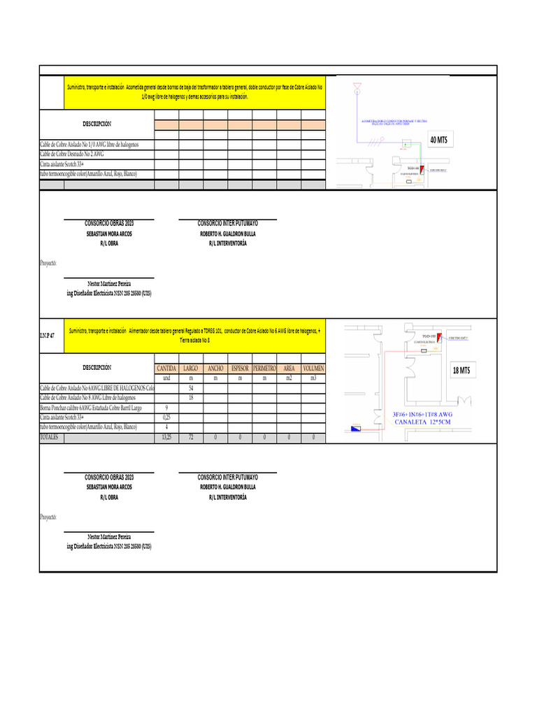Memorias Apu Electrico Casona | PDF | Electromagnetismo | Ingenieria Eléctrica