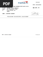 Chase Bank Check Template Sample | PDF