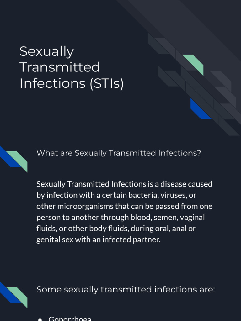 Understanding Common STIs and Their Effects | PDF | Sexually ...