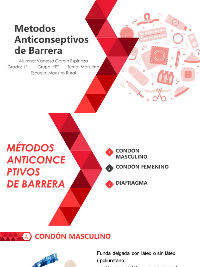 Metodos de Barrera. | PDF