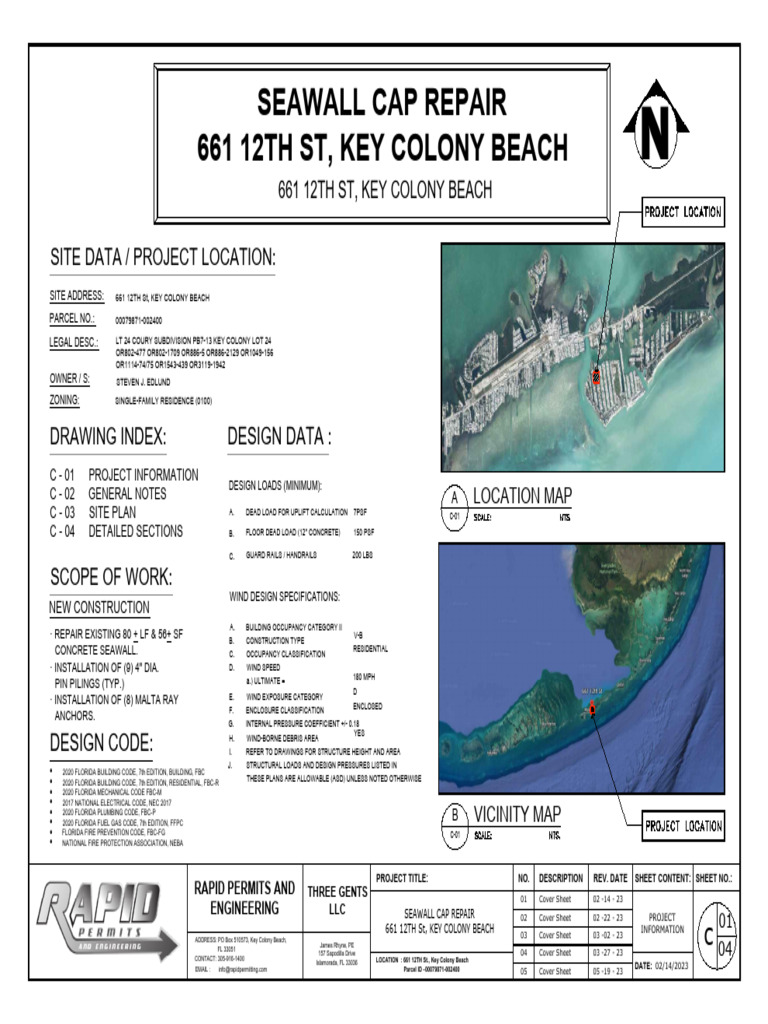 REV 7 Compilation of Plans - 661 12th ST - Sign & Seal Plans Set | PDF ...