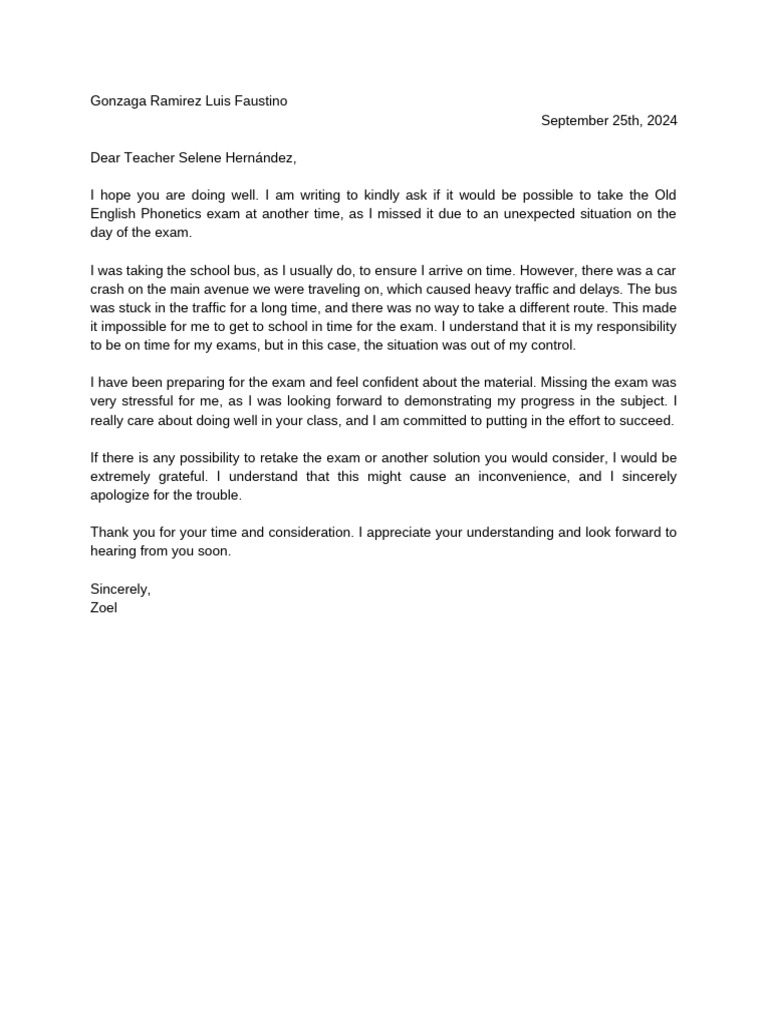 Letter-Gonzaga Ramirez Luis Faustino | PDF | Language Arts & Discipline