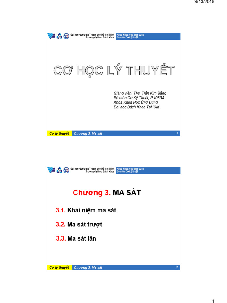 Chuong 03 - Co Ly Thuyet | PDF