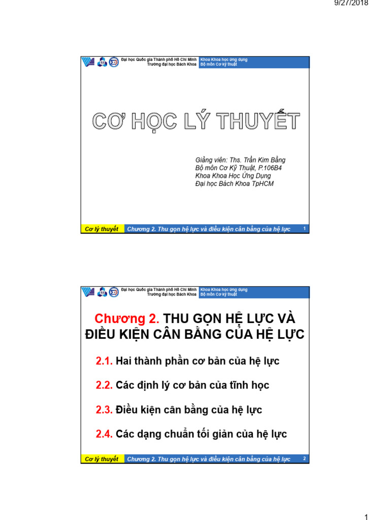Chuong 02 - Co Ly Thuyet | PDF
