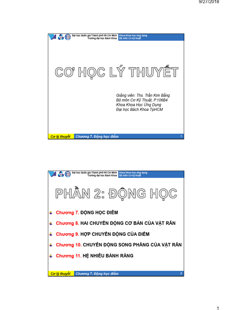 Chuong 07 - Co Ly Thuyet | PDF