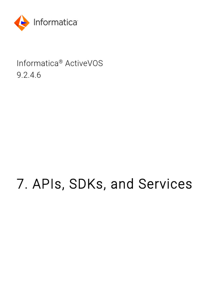 9.2.4.6 7 (API) S (SDK) SAndServices en | PDF | Soap | Software