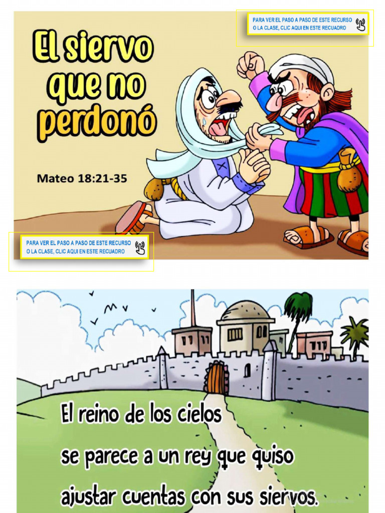 El Siervo Que No Perdono Laminas | PDF