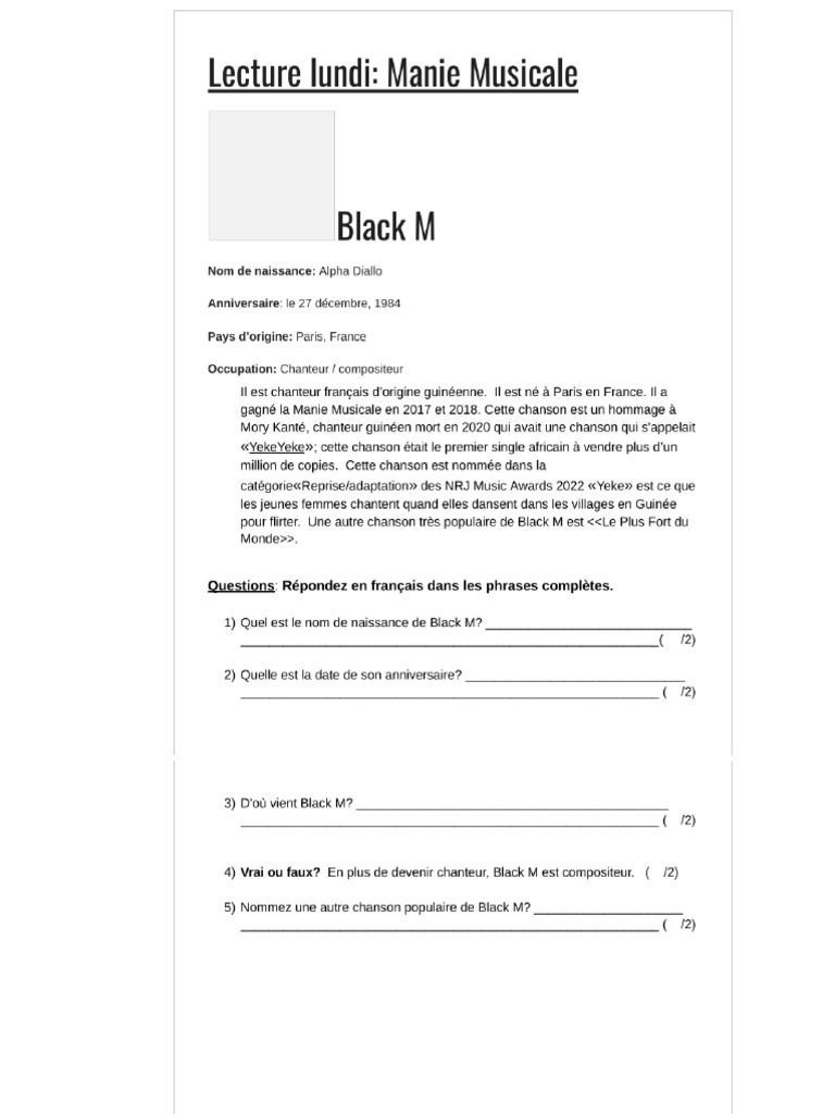 Reading_french | PDF