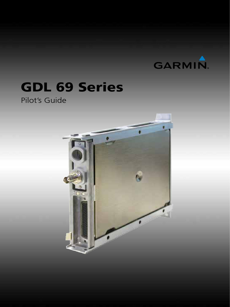 GDL 69 Series: Pilot's Guide | PDF | Computers
