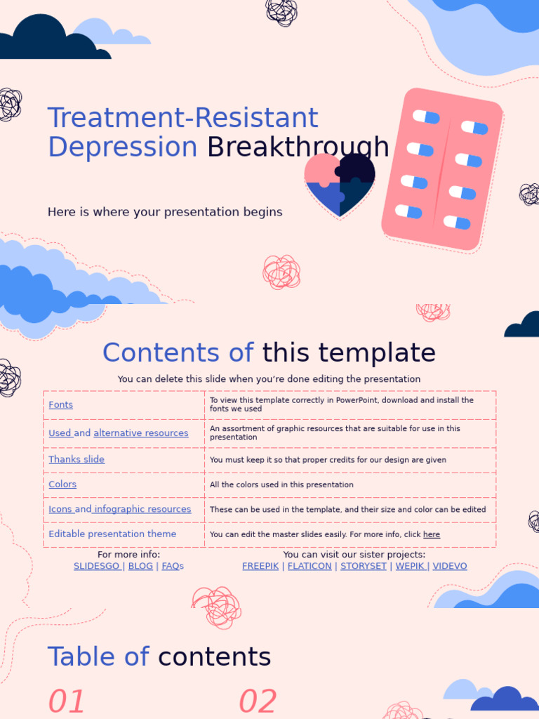 Treatment-Resistant Depression Breakthrough by Slidesgo | PDF | Planets | Planets In Astrology