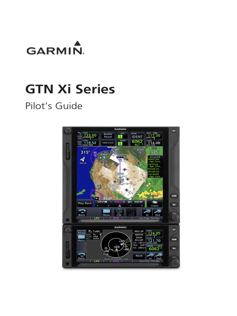 GTN Xi Series: Pilot's Guide | PDF | Air Traffic Control | Global ...