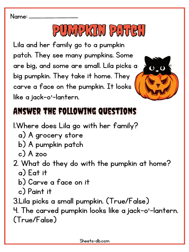 Halloween Adventures: Pumpkins & Spooky Houses | PDF | Language Arts ...