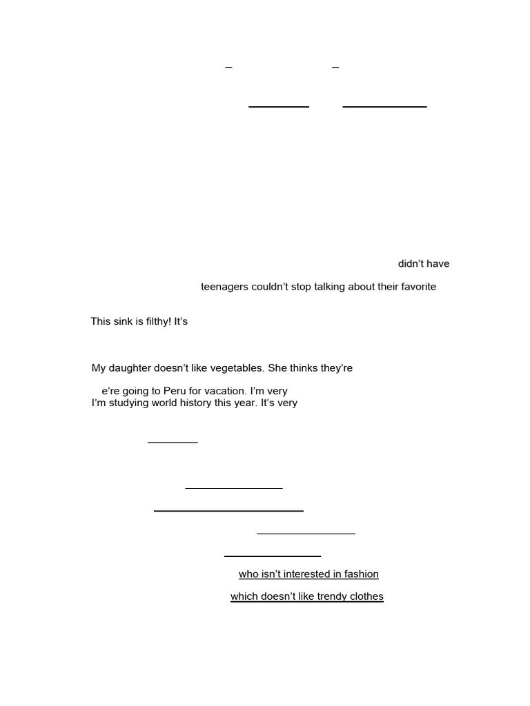 Four Corners 3 Review For Test 1 | PDF | Linguistic Typology ...