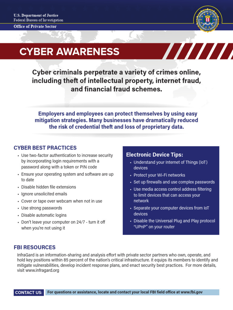 Cyber Awareness 508 | PDF | Technology & Engineering