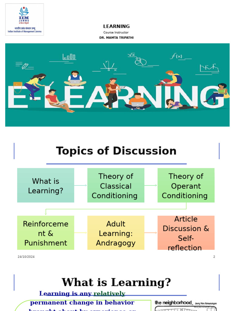 3 Learning | PDF | Classical Conditioning | Reinforcement