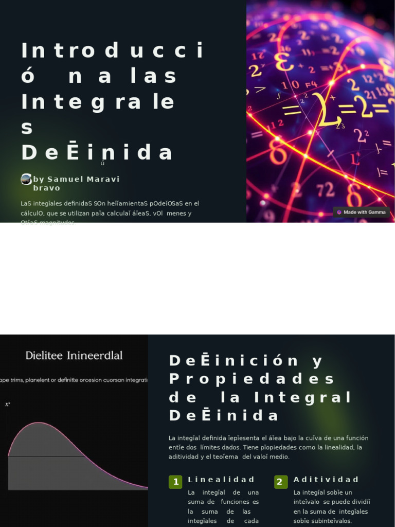 Introduccion A Las Integrales Definidas | PDF | Integral | Cálculo