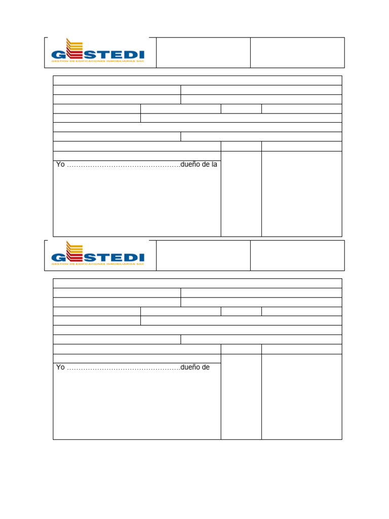 3. Ficha de Registro de Mascotas - Ip | PDF