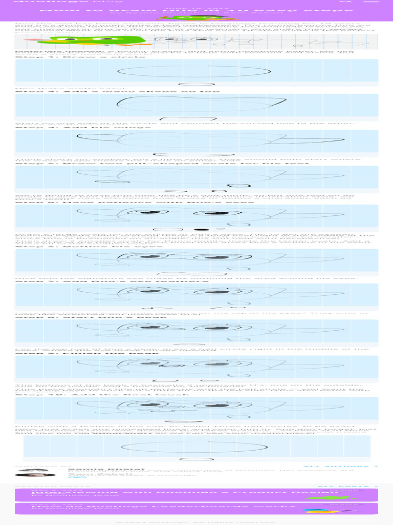 How To Draw Duo in 10 Easy Steps | PDF | Language Arts & Discipline ...