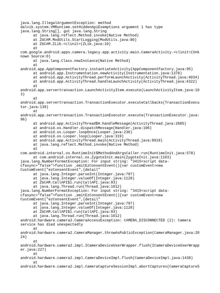 logcatSTDERR | PDF | Computer Programming | Computing