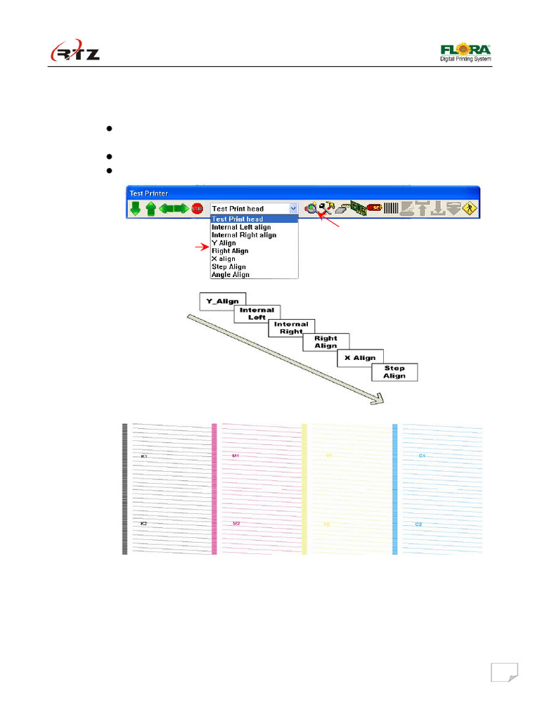 Flora_Manual_LJ3208P Alignment Instruction | PDF | Printer (Computing)