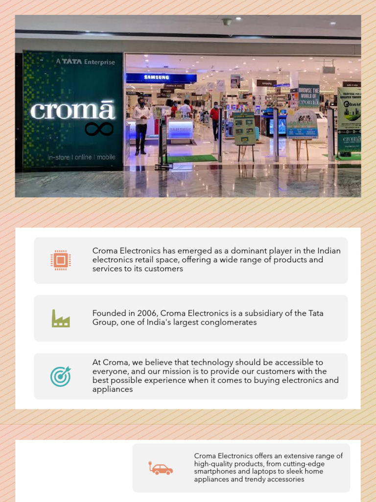 Croma Presentation | PDF | Technology & Engineering