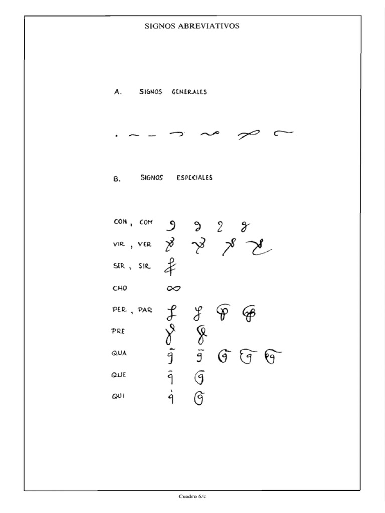 Signos Especiales | PDF