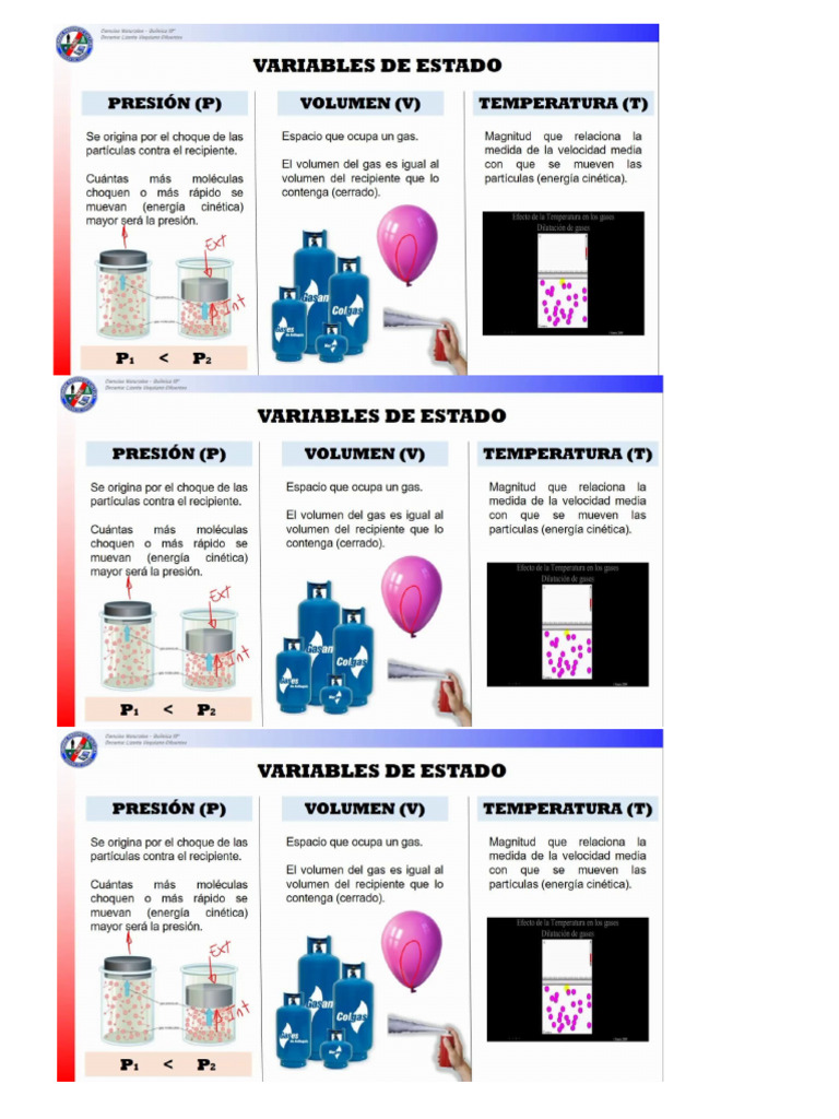 Caracteristicas de Los Gases | PDF