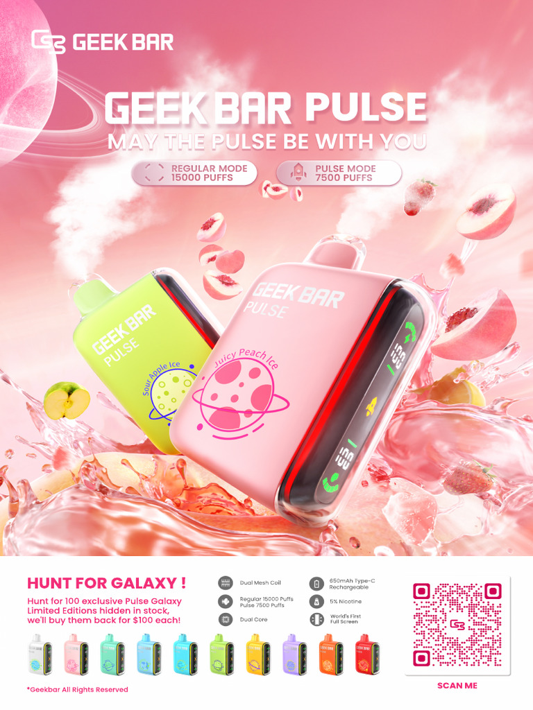 Geekbar PULSE Poster-A3 0928 | PDF