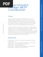 Tenarishydril Wedge 513 Connection: Scope | PDF | Pipe (Fluid ...