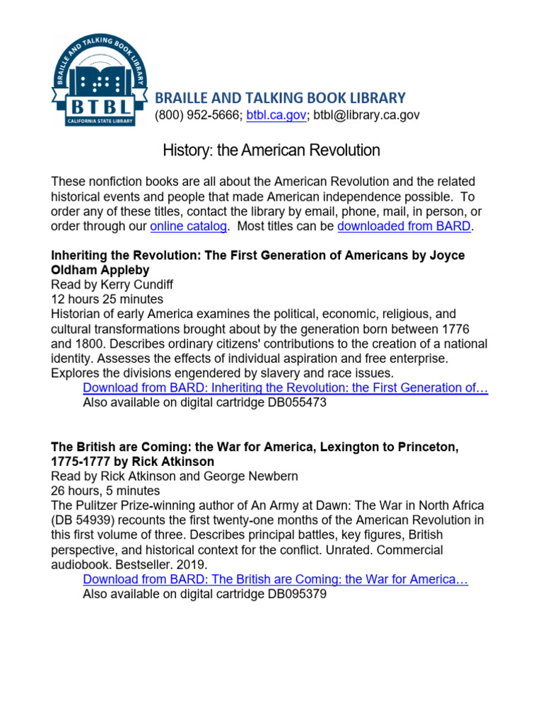 History American Revolution | PDF | American Revolution | George Washington