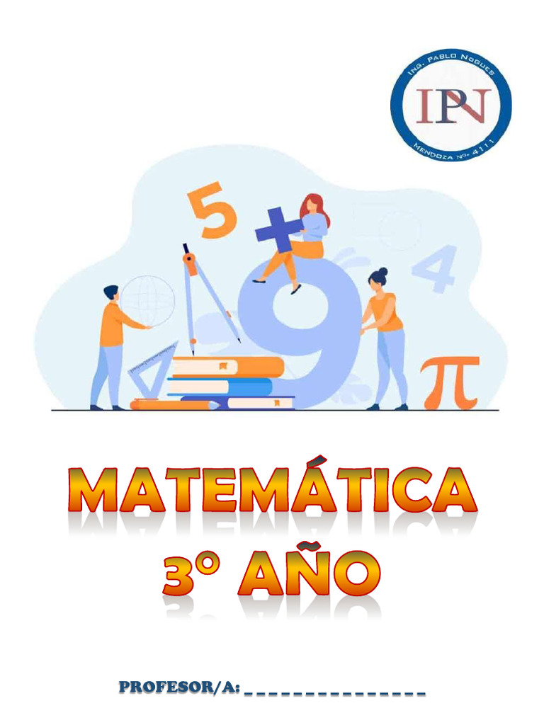 Cuadernillo Matem Tica 3 2024 | PDF | Factorización | Raíz cuadrada